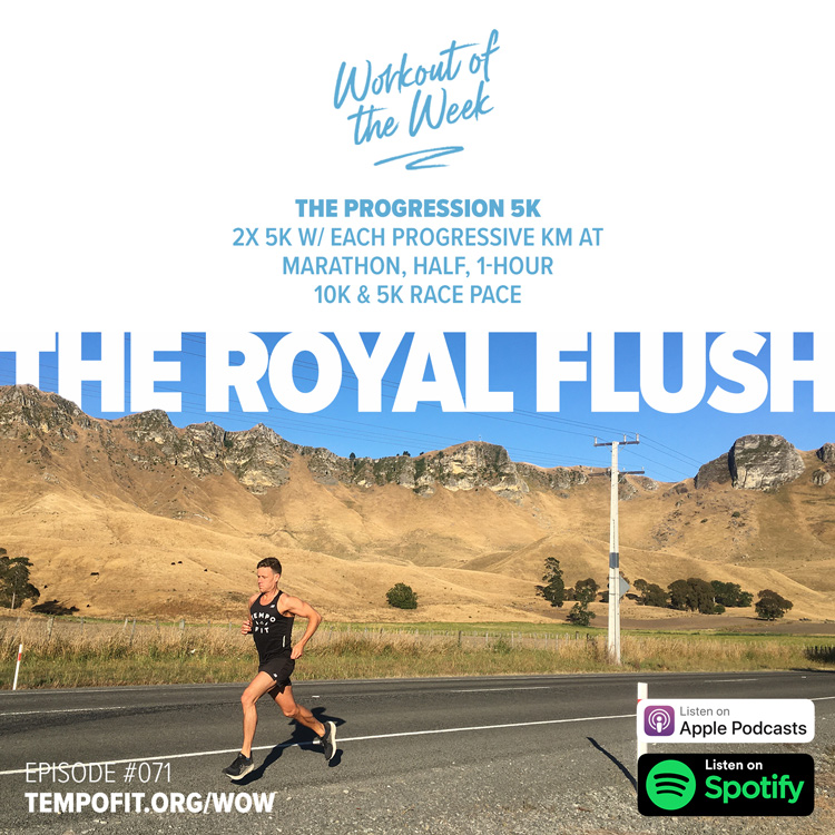 Workout of the Week: 071 - Progression 5Ks